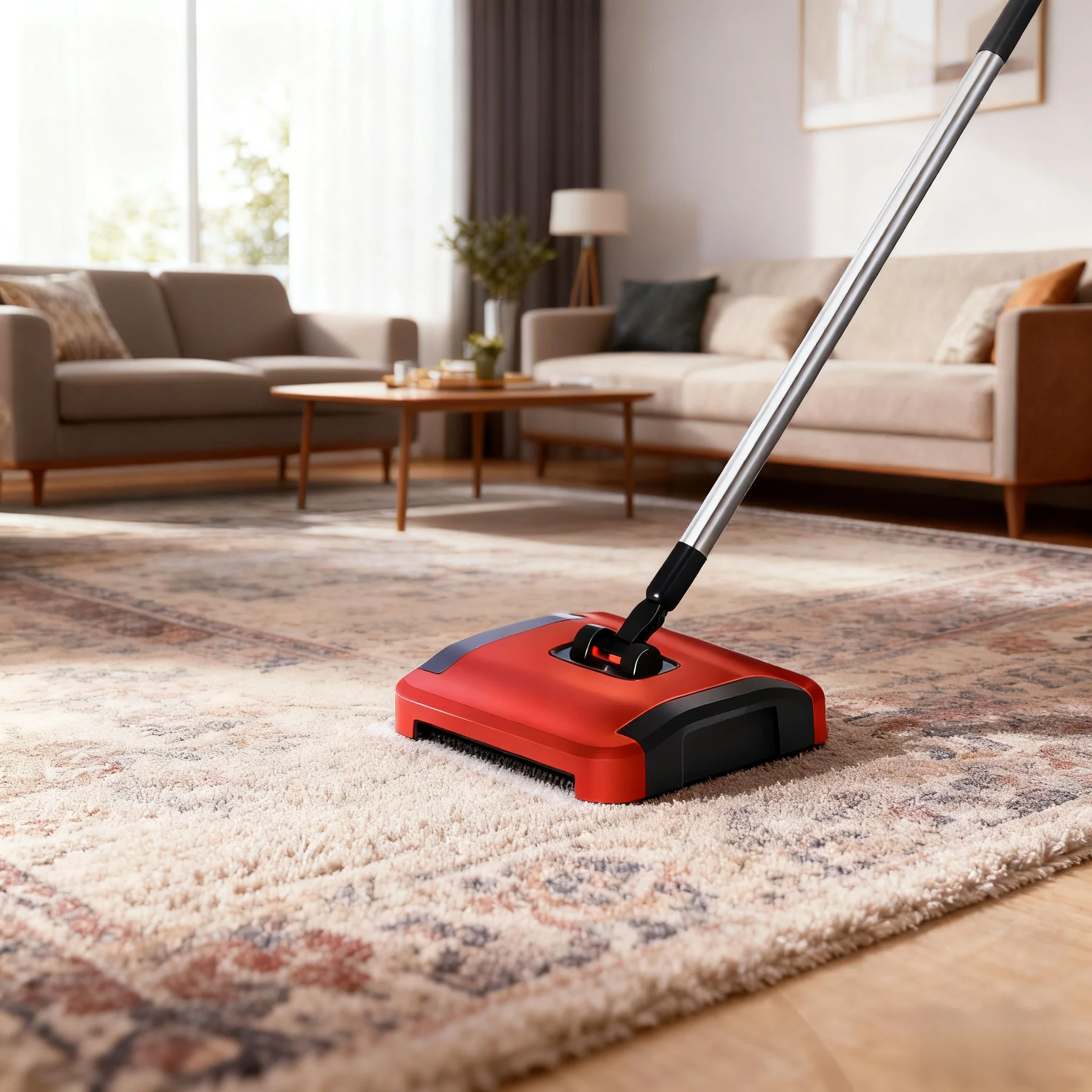 Manual Carpet Cleaner With Push Roller Brush Suitable All Hard Floors ...