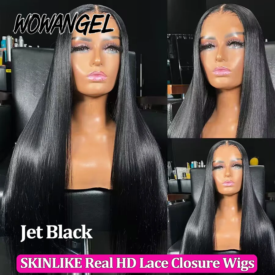 Wow-Angel-36inch-Jet-Black-Glueless-Wigs-5x5-HD-Lace-Closure-Human-Hair ...
