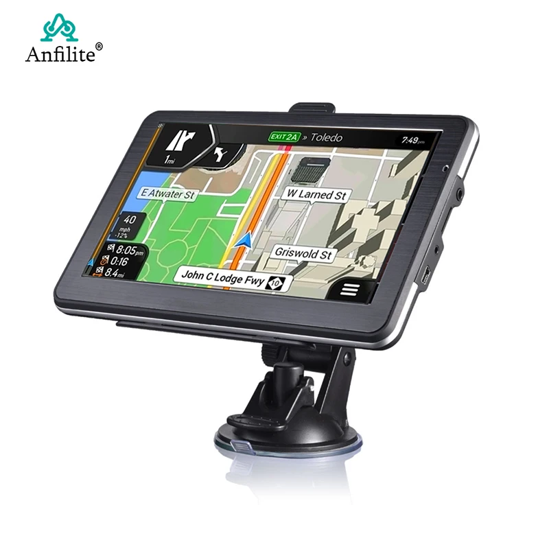 7inch truck vehicle GPS Navigation navigator winCE6.0 256M 8GB free map ...