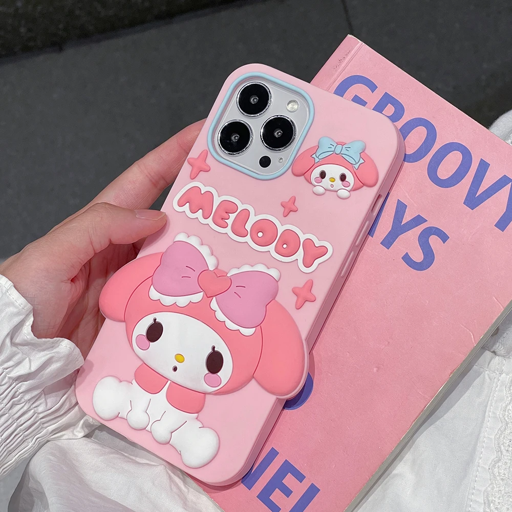 For-iPhone-16-15-14-13-12-11-Pro-Max-Kawaii-Cartoon-My-Melody-Soft ...