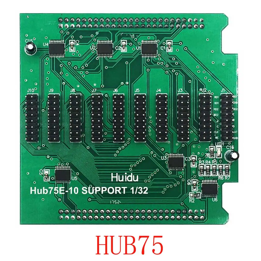 HUB75-Adapter-Plate-LED-Display-Receiving-Card-Exclusive-Use-P2-P2-5-P3 ...