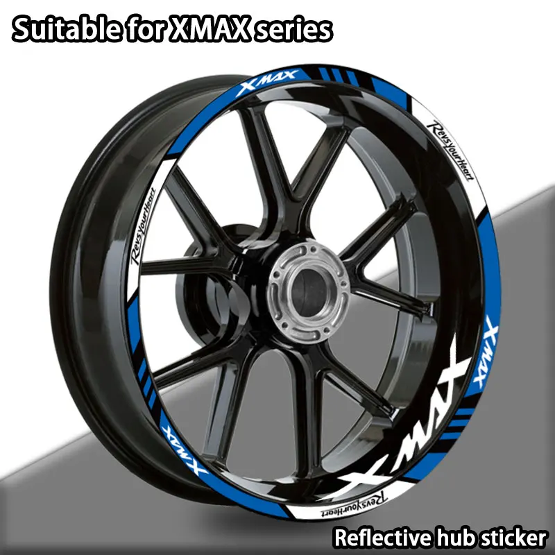 Reflective-Motorcycle-Accessories-Wheel-Sticker-Hub-Decals-Rim-Stripe ...