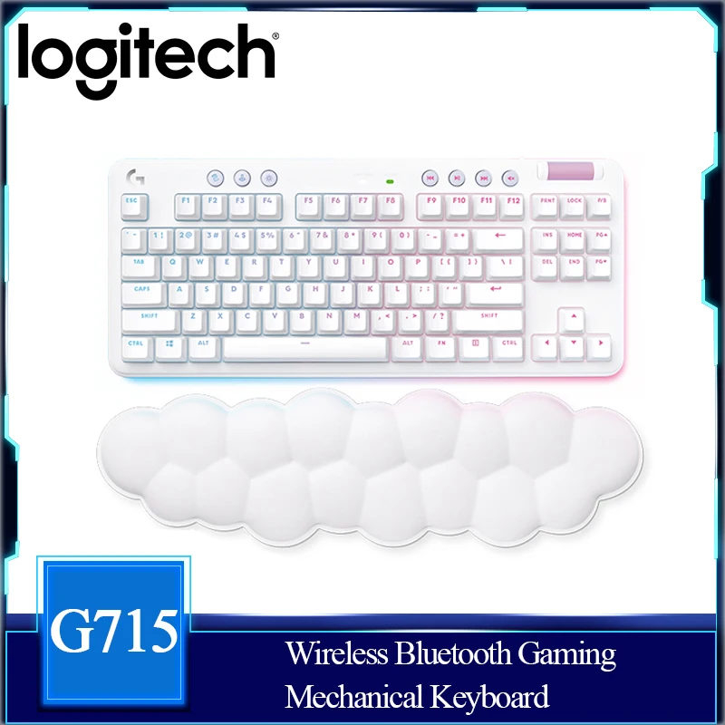 Logitech G715 Wireless Mechanical Gaming Keyboard with LIGHTSYNC RGB ...