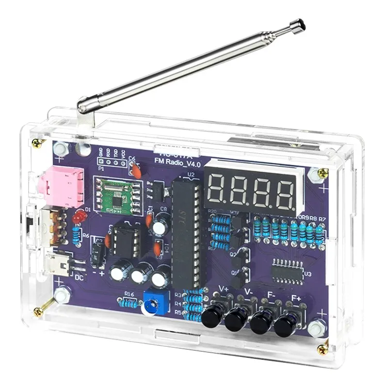 FM-Radio-Assembly-Kit-FM-Digital-Circuit-Board-Making-Single-Chip ...