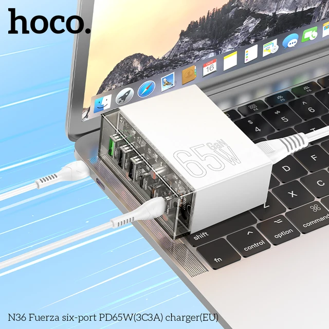 Suuq.ma - hoco 65W GaN Charger Desktop