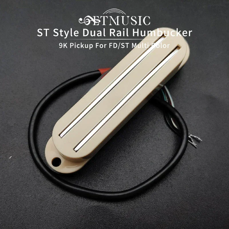 Mini-Humbucker-Dual-Rail-9K-ST-Style-Humbucker-Twin-Blade-Pickup-for-FD ...