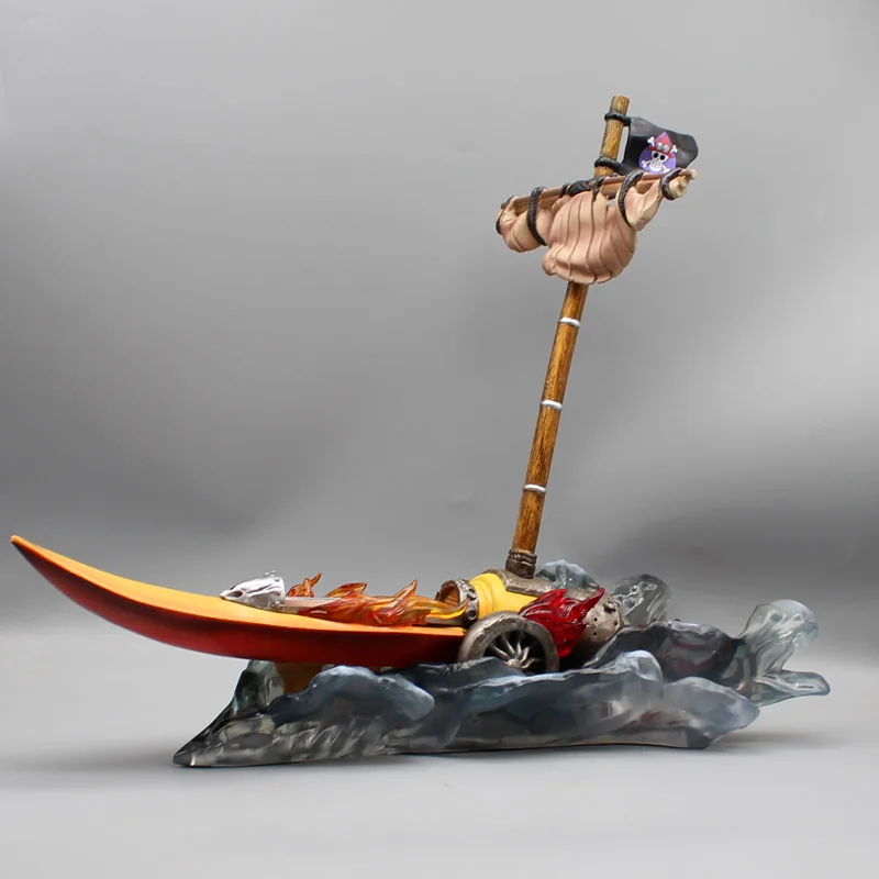 37cm-Anime-Perimeter-One-Piece-Ace-Boat-Figure-Portgas-D-Ace-Glow-Boat ...