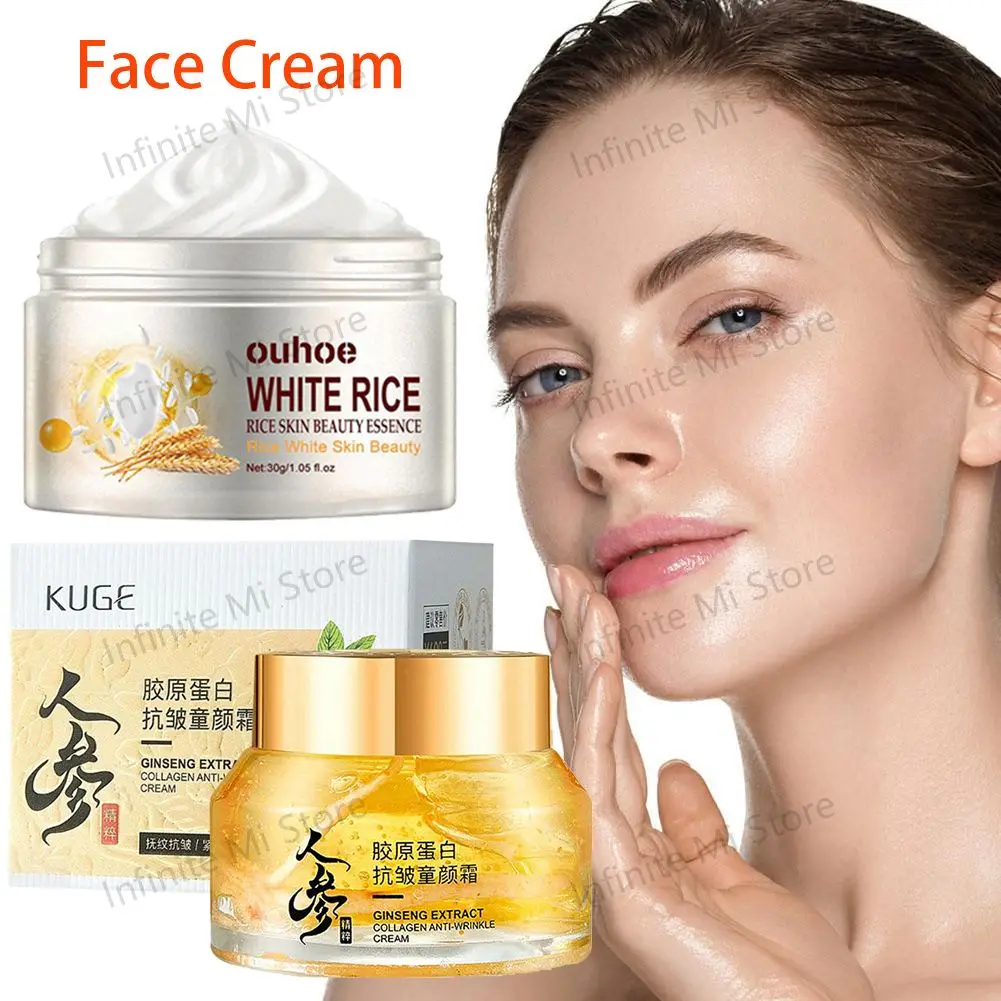 Gold-Ginseng-Face-Cream-Polypeptide-Moisturizing-Niacinamide-Facial ...