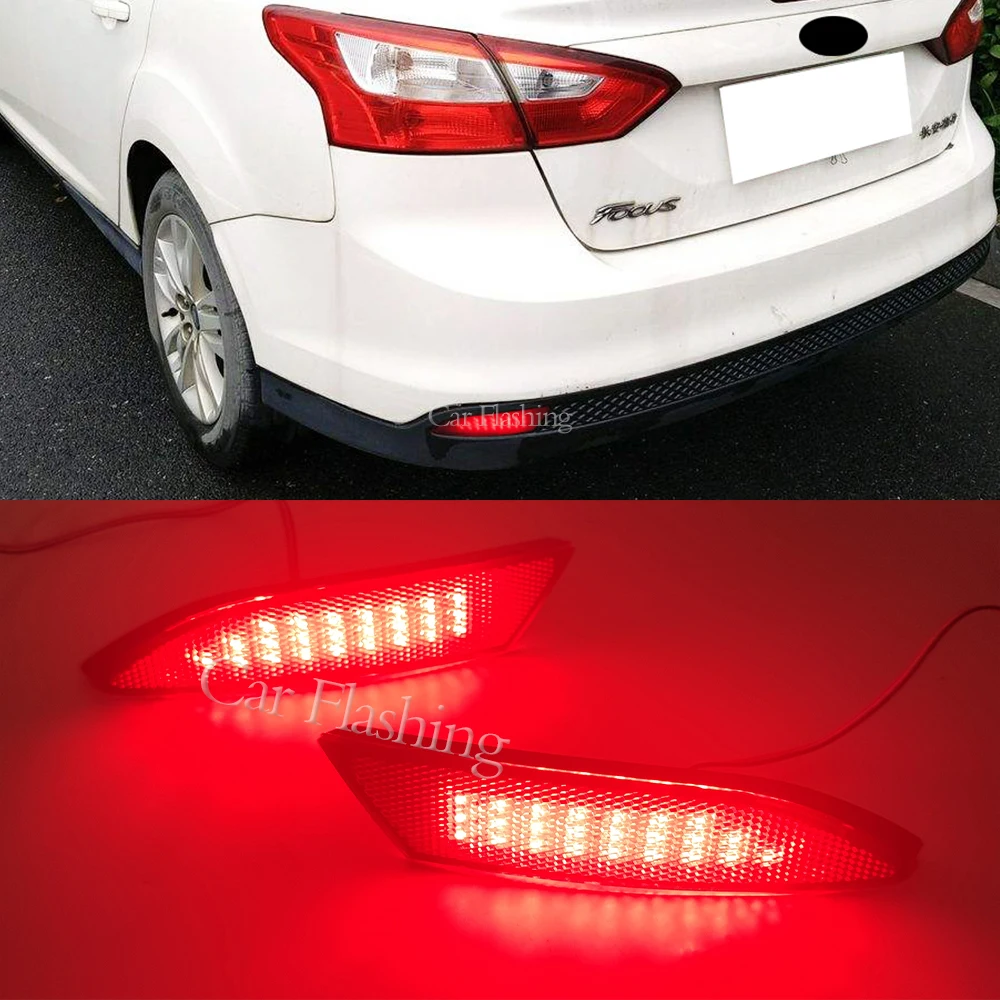 CSCSNL Reflector de parachoques trasero para coche, luz LED de ...