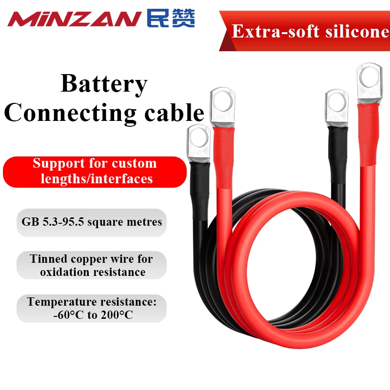 1/2/3/4/6/8/10 AWG Extra Flexible Silicone Wire Battery Power Cable ...