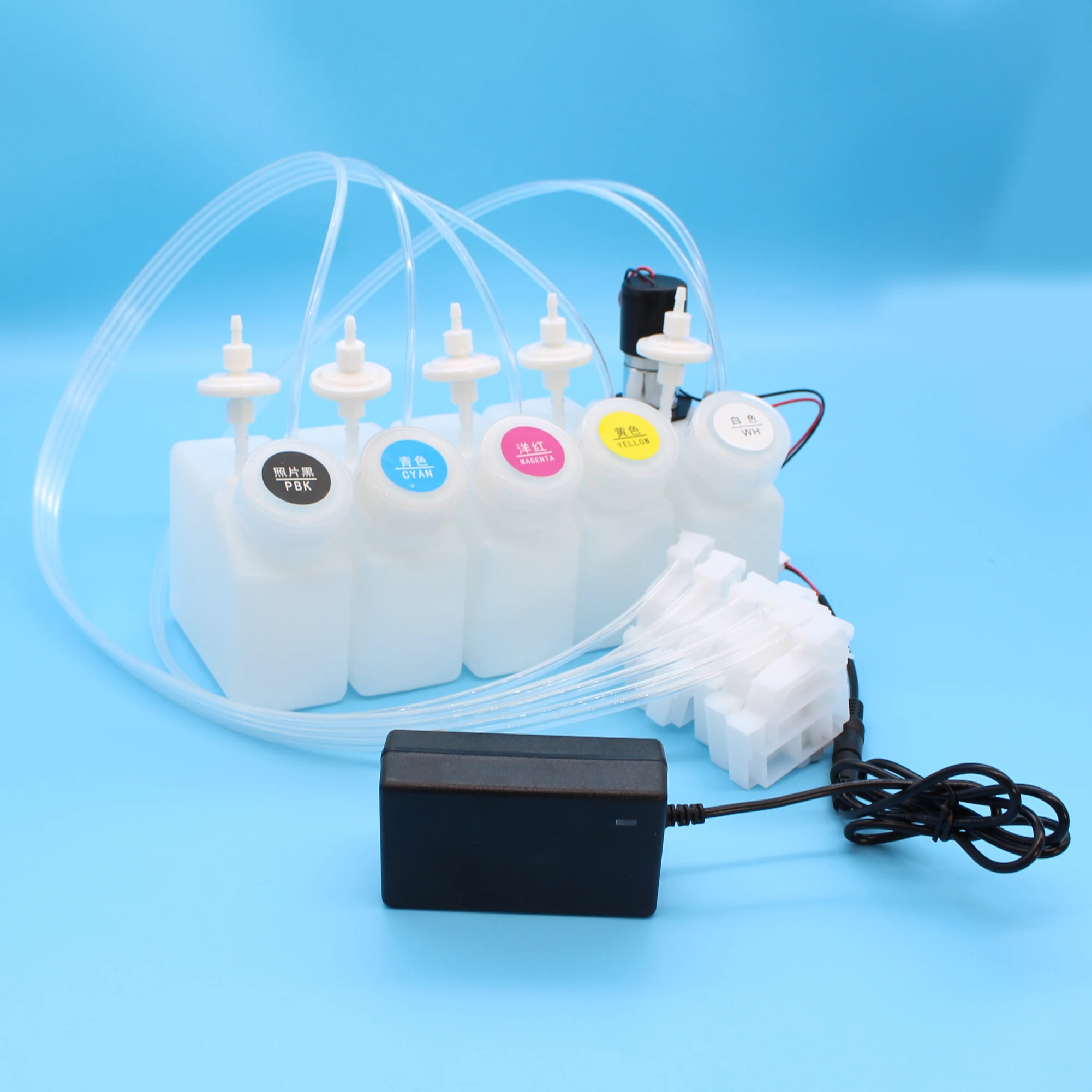 Tanque-de-tinta-blanca-con-agitador-mezclador-de-tinta-continua-250ML ...