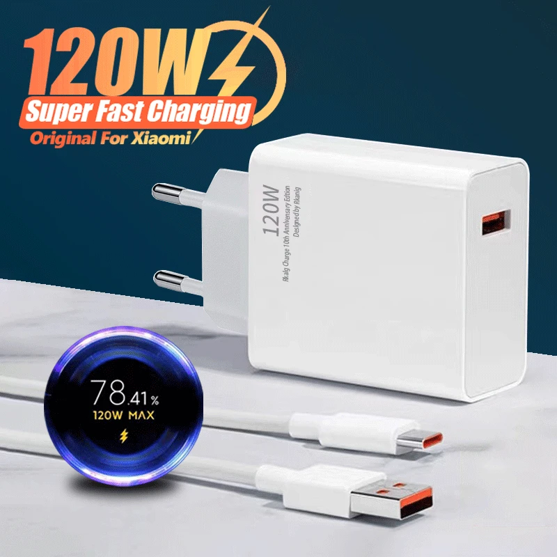 120W-Original-Super-Fast-Charging-For-Xiaomi-13-Ultra-Redmi-Note-12 ...