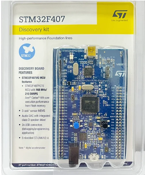 Módulo de placa de desarrollo DISCOVERY, STM32F407G-DISC1 STM32F4, DiscoveryCortex-m4