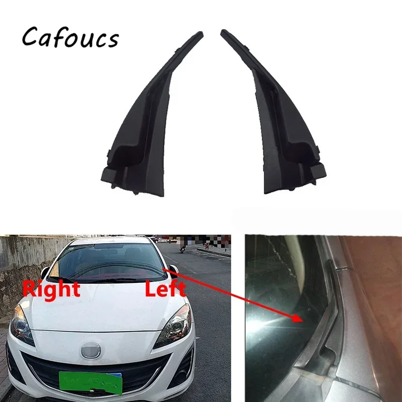 Front Windshield Grille Drain Panel Moulding Cover Fender Decoration ...