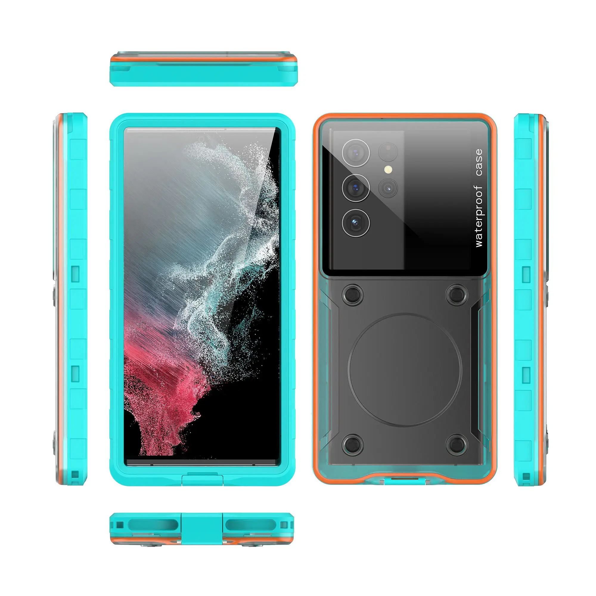 Universal Shockproof IP68 Waterproof Cover, Full Protection Cases for ...