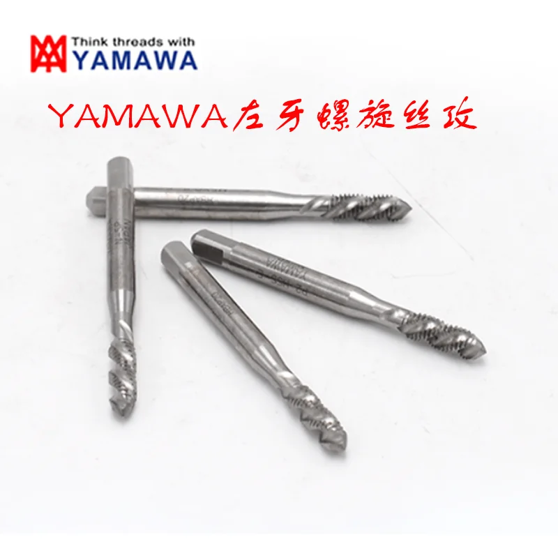 YAMAWA HSSE Left Hand Spiral Fluted Tap UNC UNF 4-40L 5-40L 6-32L 8-32L ...