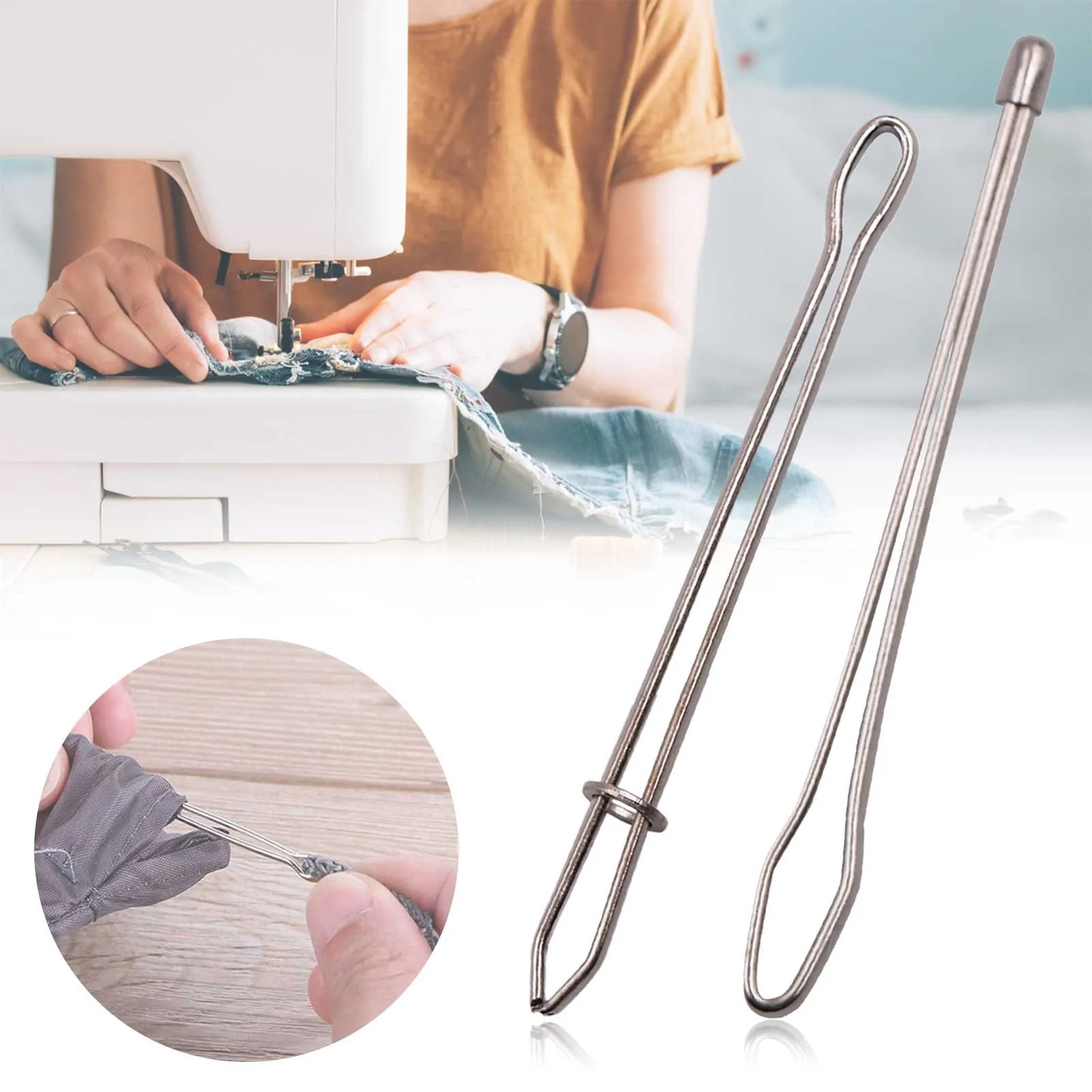 Needle-Elastic-Band-Wearing-Threading-Device-Tool-For-Wear-Rope ...