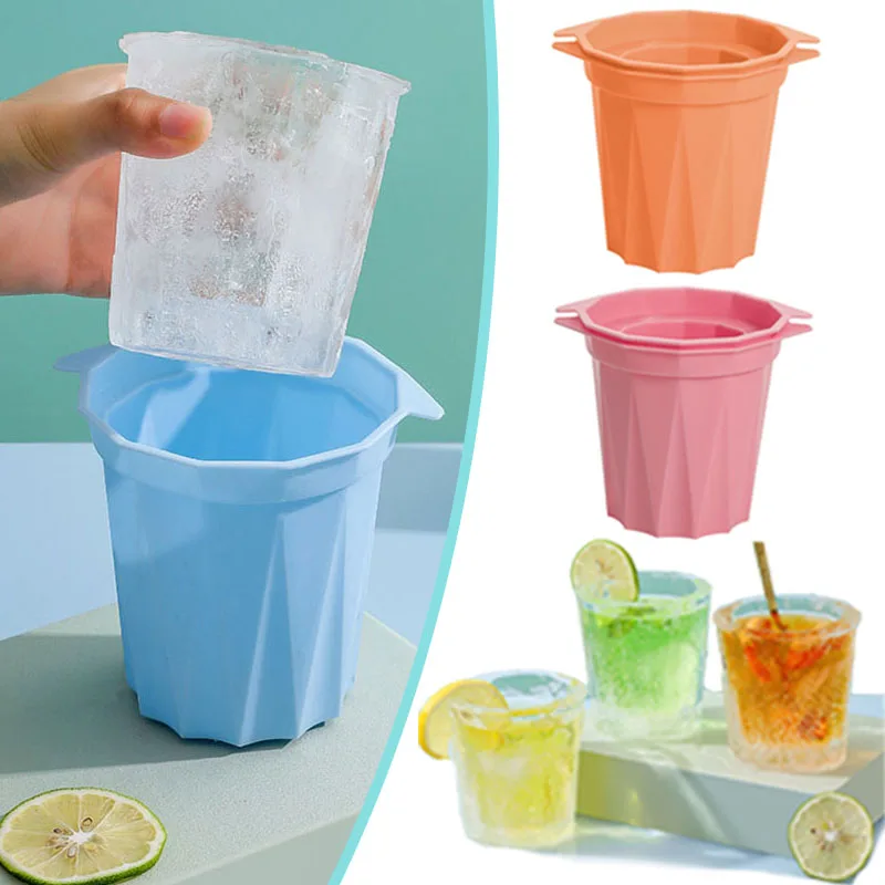 Creative-Ice-Cup-Mold-Summer-Ice-Cup-Maker-Homemade-Refrigerator-DIY ...
