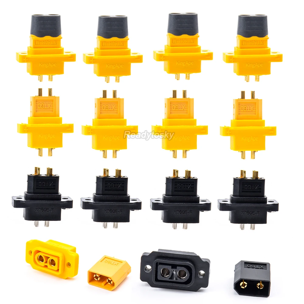 5/10/20Pair XT60E-F Female Plug to XT60-M XT60 XT60H Male Bullet ...