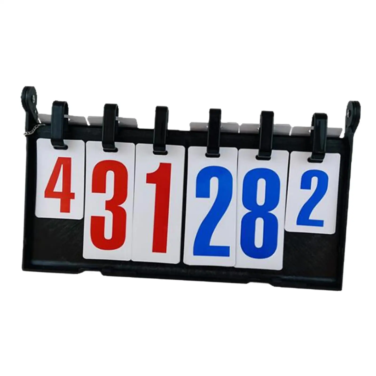 Table Top Scoreboard 6 Digital Score Keeper Professional Flip Score ...