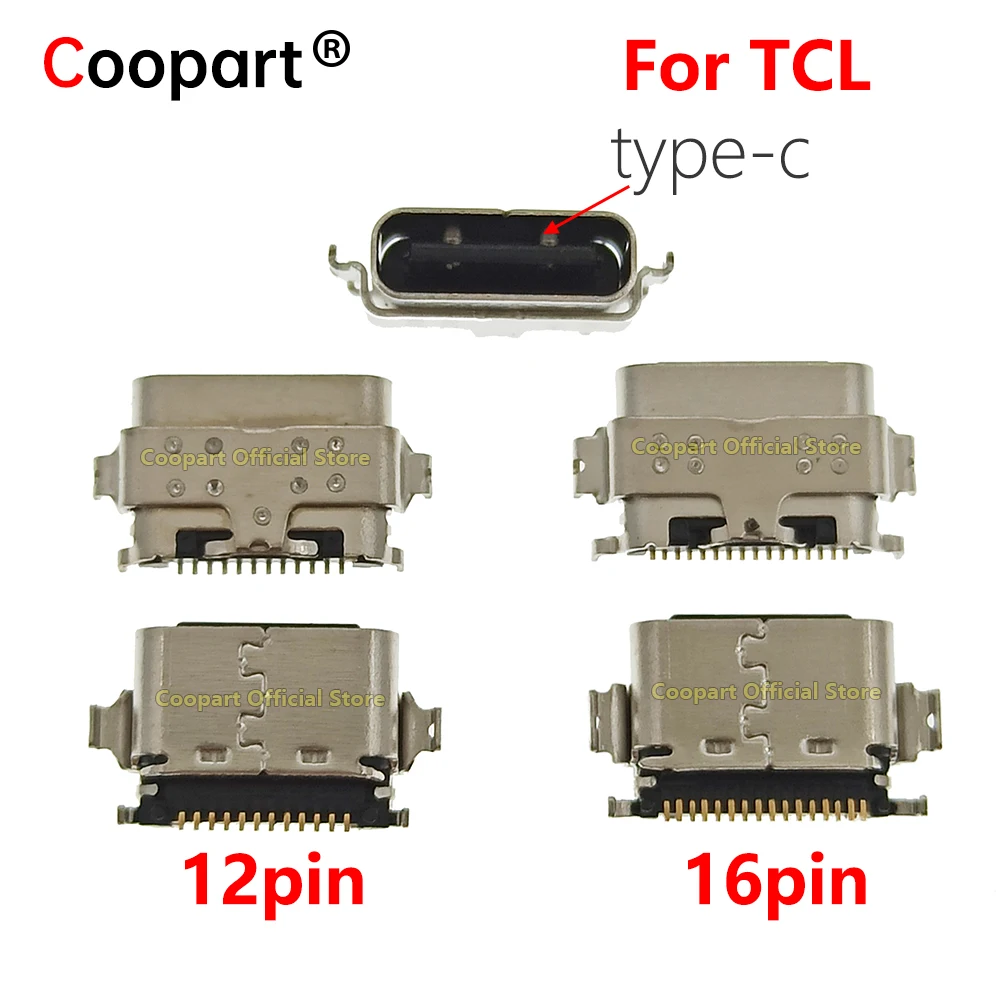 2Pcs-For-TCL-Tab-10S-9080-9081X-9081-USB-Jack-Charging-Port-Connector ...