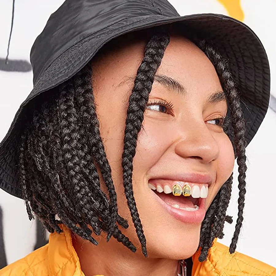 Shiny-Gold-Plated-Zircon-Dental-Grills-Men-Fashion-Grillz-Teeth ...