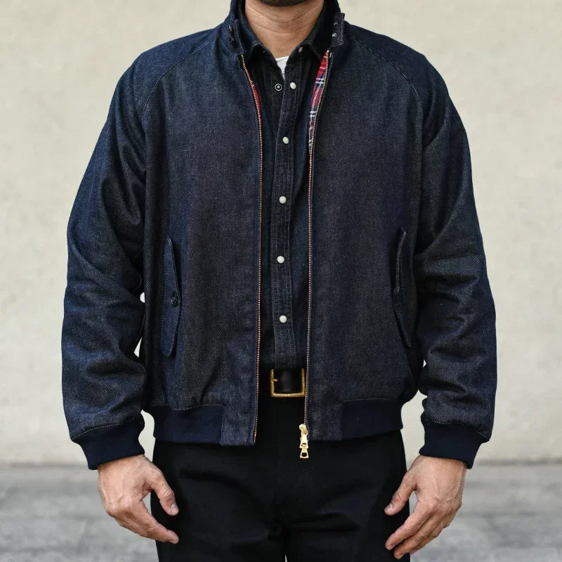 Sauce Zhan Mens Jacket vintage golf Jacket Denim Jacket for Man ...