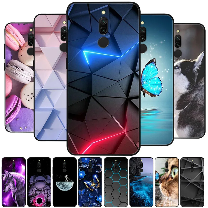 Case For Xiaomi Redmi 8 Case Silicone Soft Back Cover For Redmi 8A ...