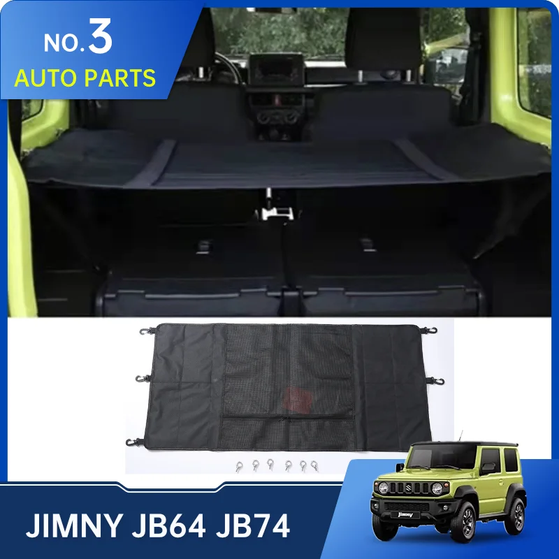 Back Door Rear Trunk Floor Cargo Mesh Luggage Organizer Net Storage With Screw Hook For Suzuki ...