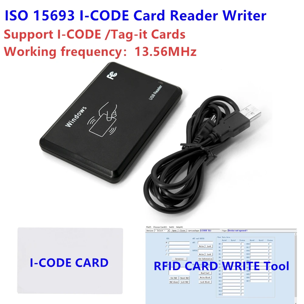 ISO15693-13-56MHZ-RFID-NFC-ICODE-HF-Card-Reader-Writer-Programmer-with ...