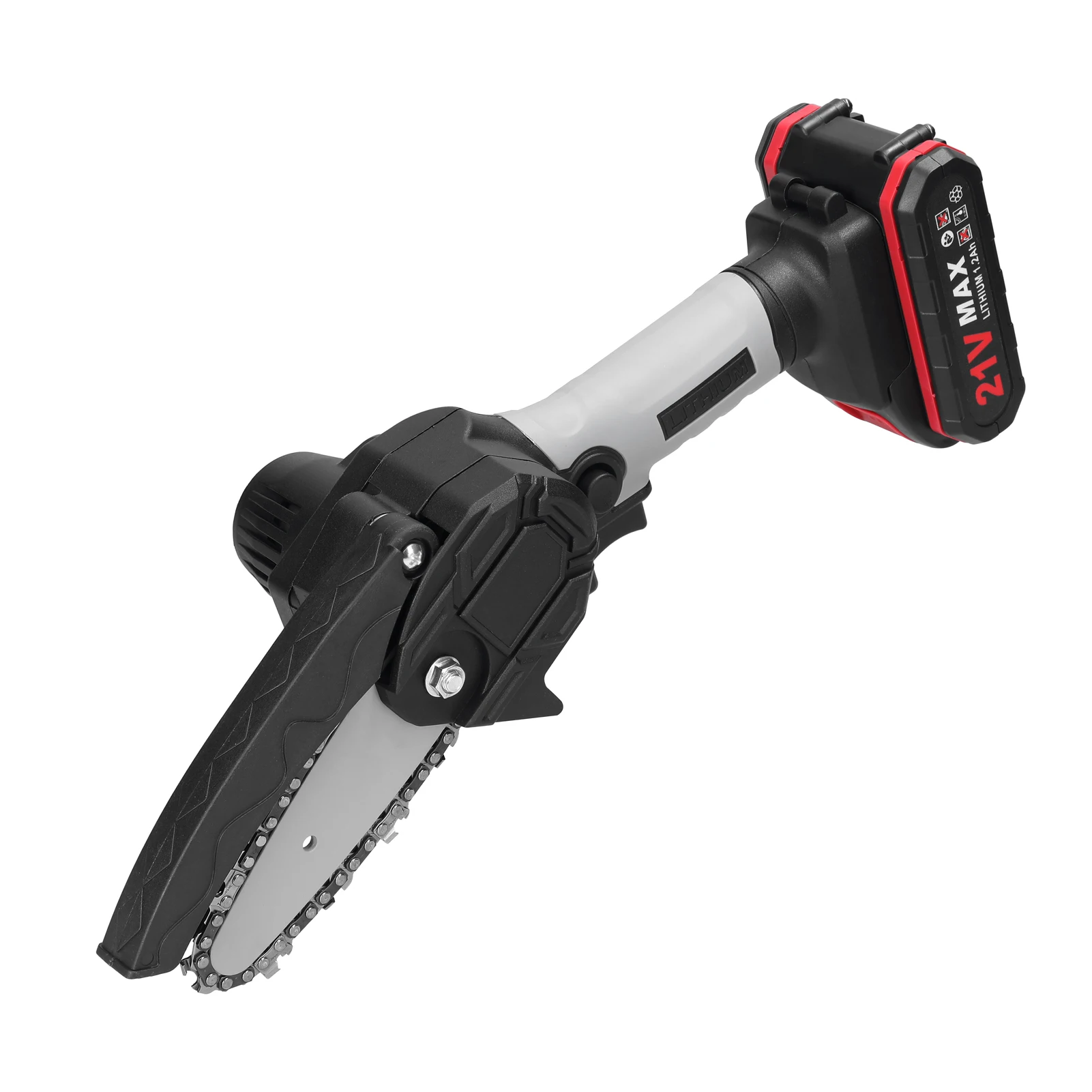 Scie électrique portable - RUMOCOVO - Chainsaw - 4 pouces - 21V - 2 ...
