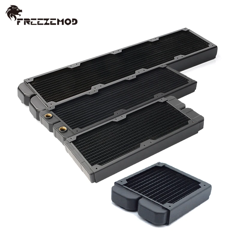 FREEZEMOD-Copper-PC-Radiator-120-240-360-480mm-G1-4-Computer-Water ...