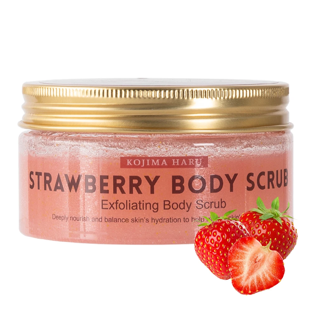 200g-7-05oz-Strawberry-Body-Face-Foot-Exfoliating-Scrub-with-SUCROSE ...