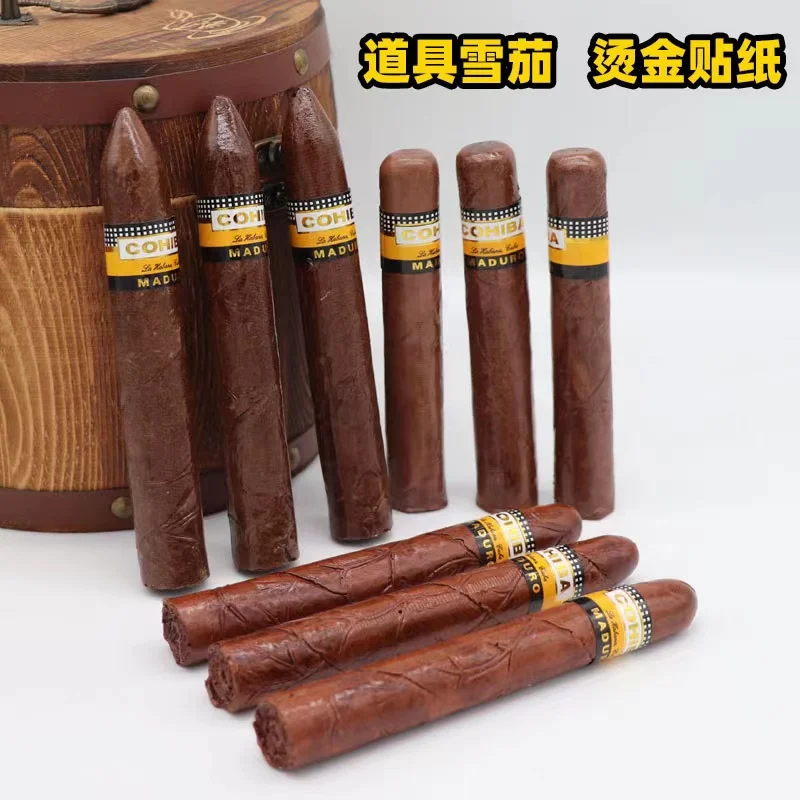 Resin-Simulation-Cigarettes-Novelty-Trick-Fake-Cigar-Shooting-props ...