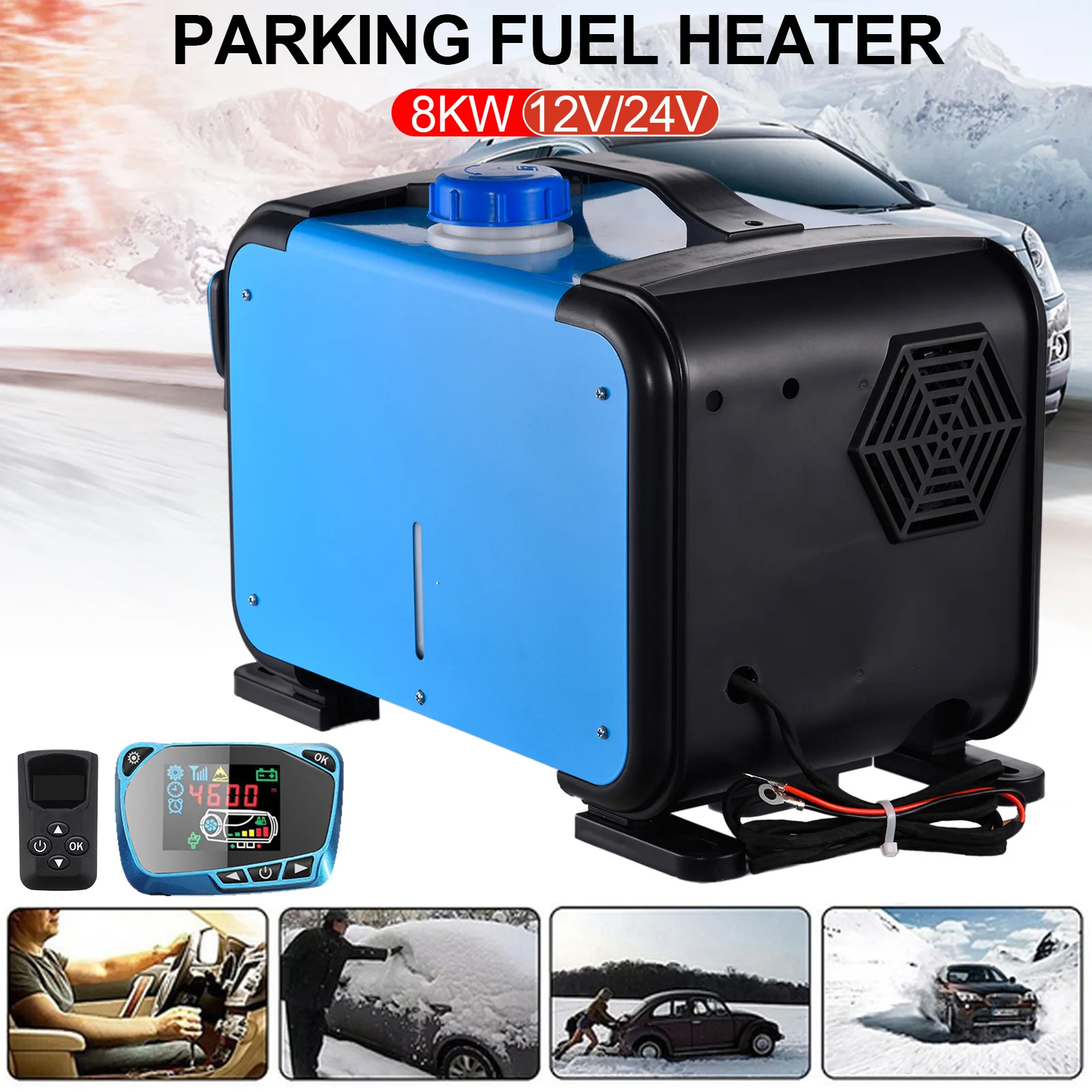 Portable-Car-Diesel-Air-Heater-5-8KW-12V-24V-Heaters-LCD-Switch-Remote ...