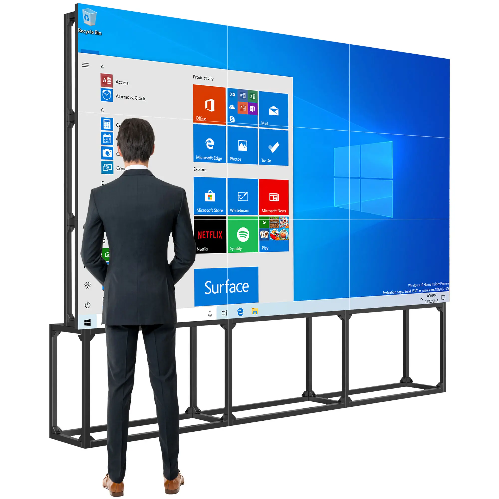 Indoor Full HD Digital Advertising Display – SmeshMega.com