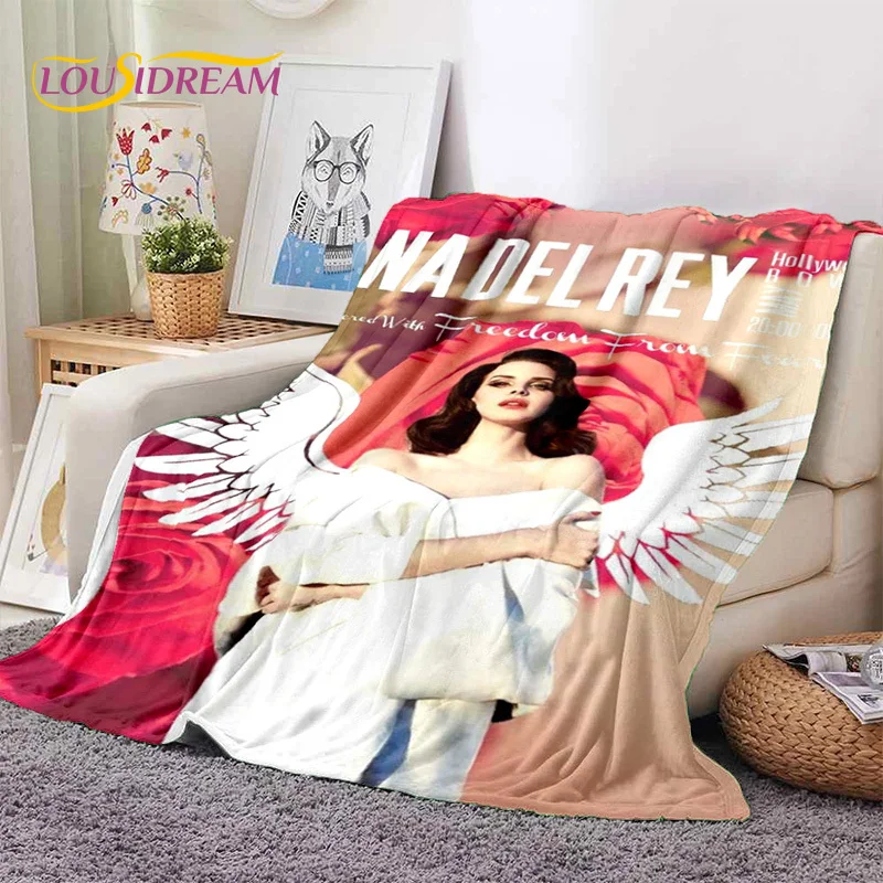 Manta-de-franela-suave-de-Lana-Del-Rey-Singer-Lizzy-manta-c-moda-para ...
