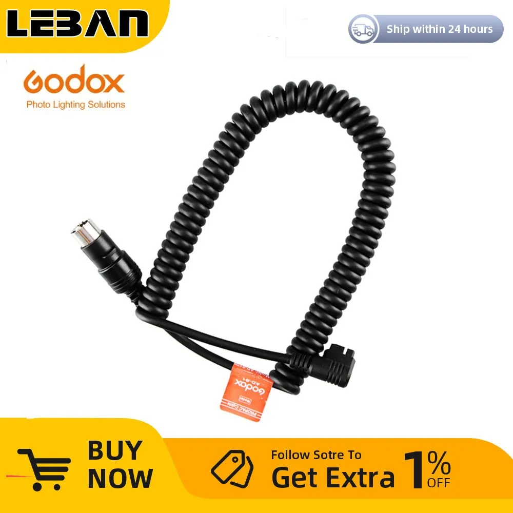 Godox AD-S1 Original PB960 / PB820 Power Cable Cord for Godox WITSTRO ...