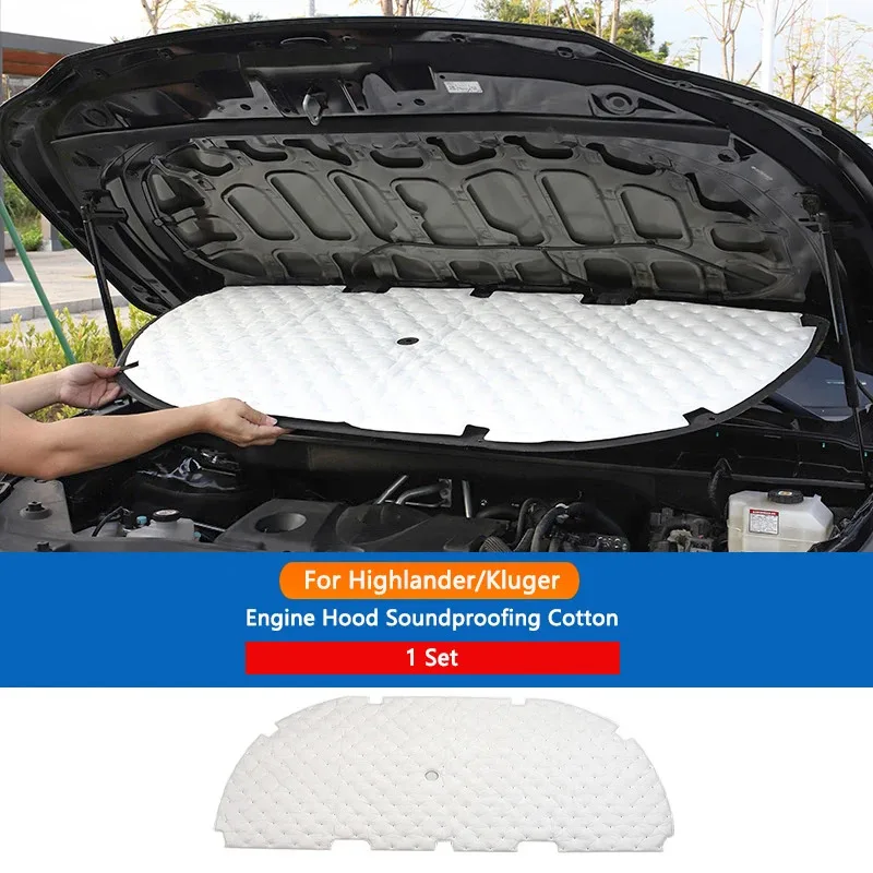 Car Hood Soundproofing Cotton Engine Soundproof Original Sound ...