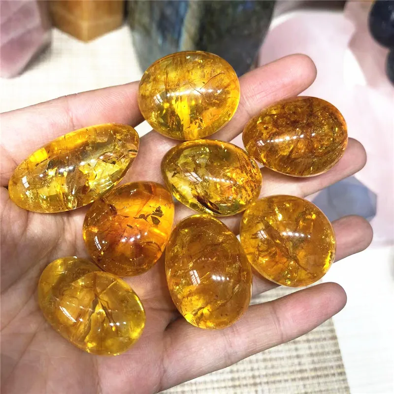 Natural Orange Citrine Stones