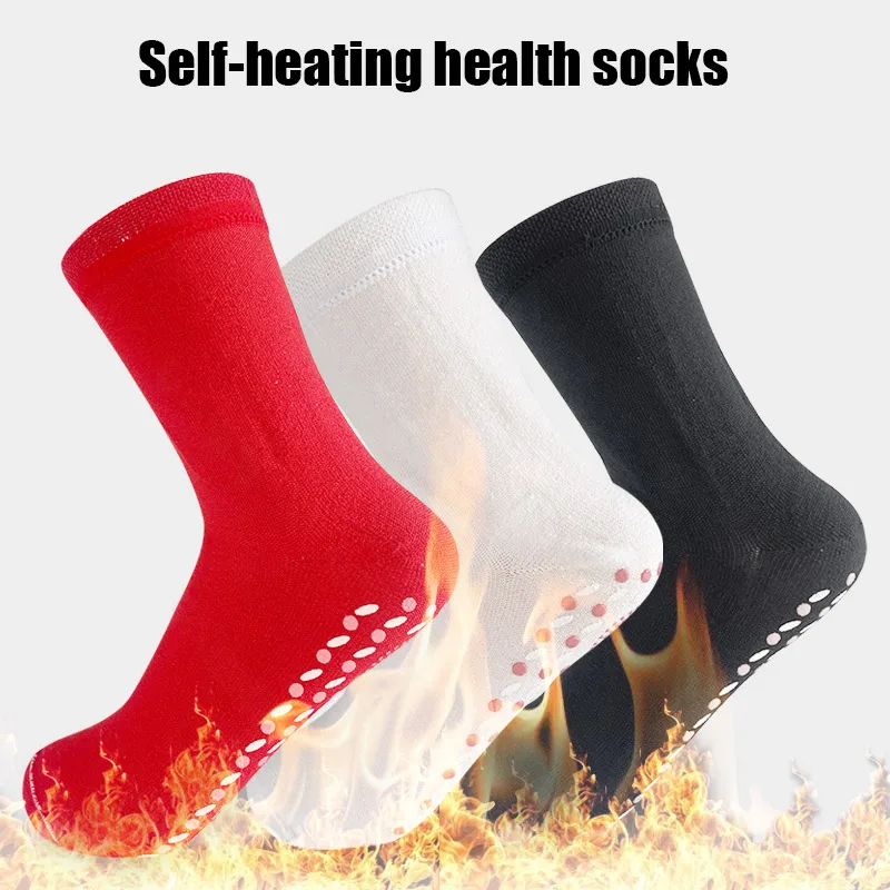 Self-heating-Socks-Men-Women-Foot-Massage-Magnetic-Therapy-Health ...