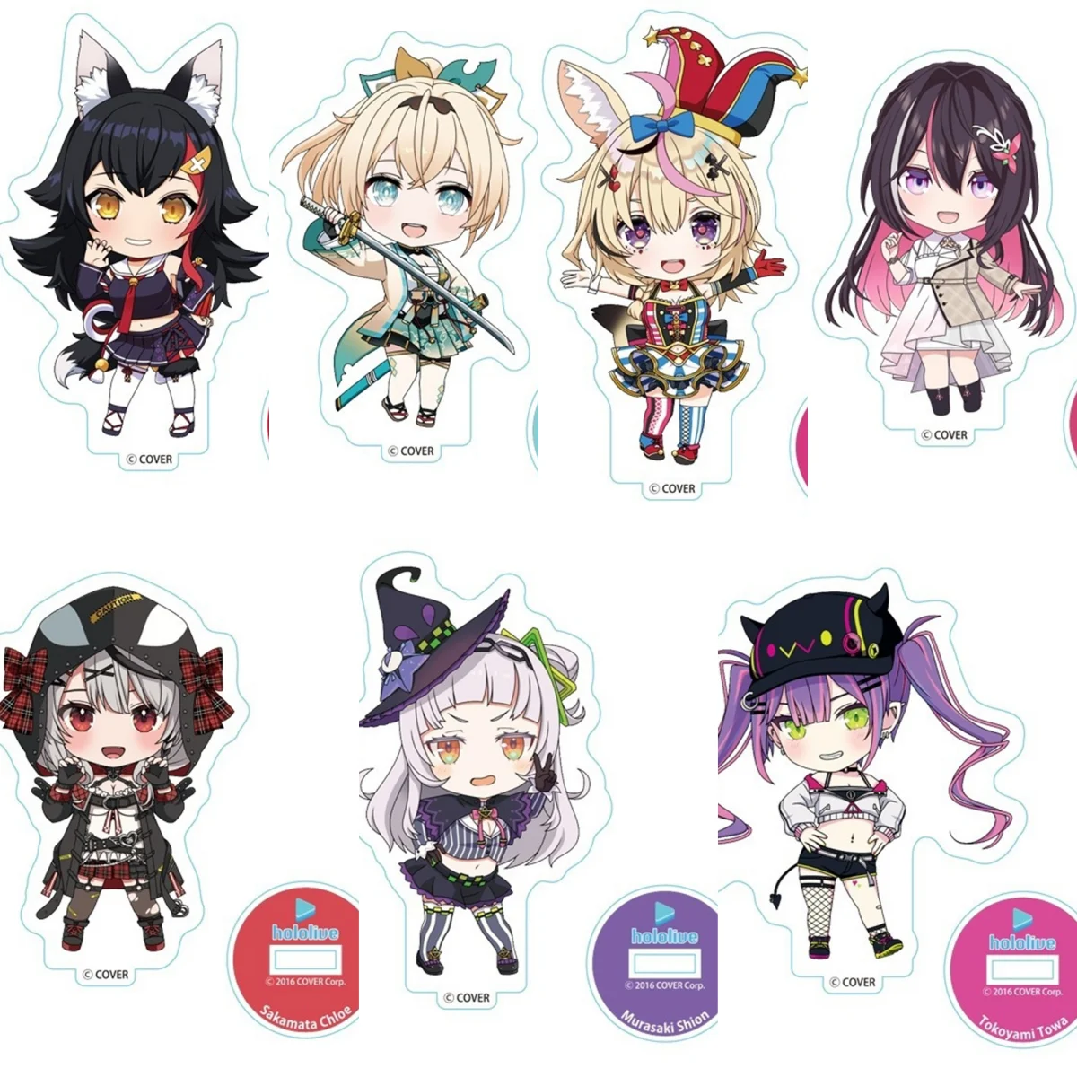 10CM Charm Anime hololive VTuber Acrylic Stand Model Cosplay Characters ...