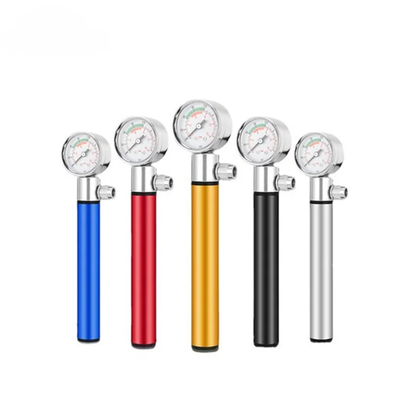 Bike-Tyre-Pressure-Gauge-For-American-French-style-Valve-Portable ...