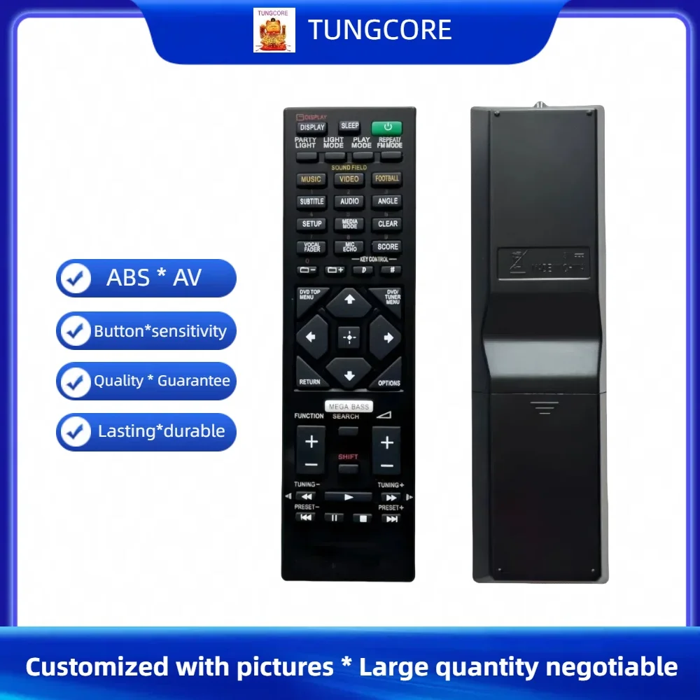 New Remote Control For Sony MHCV77DW MHC-V81D MHCV81D MHC-V72D MHCV72D ...