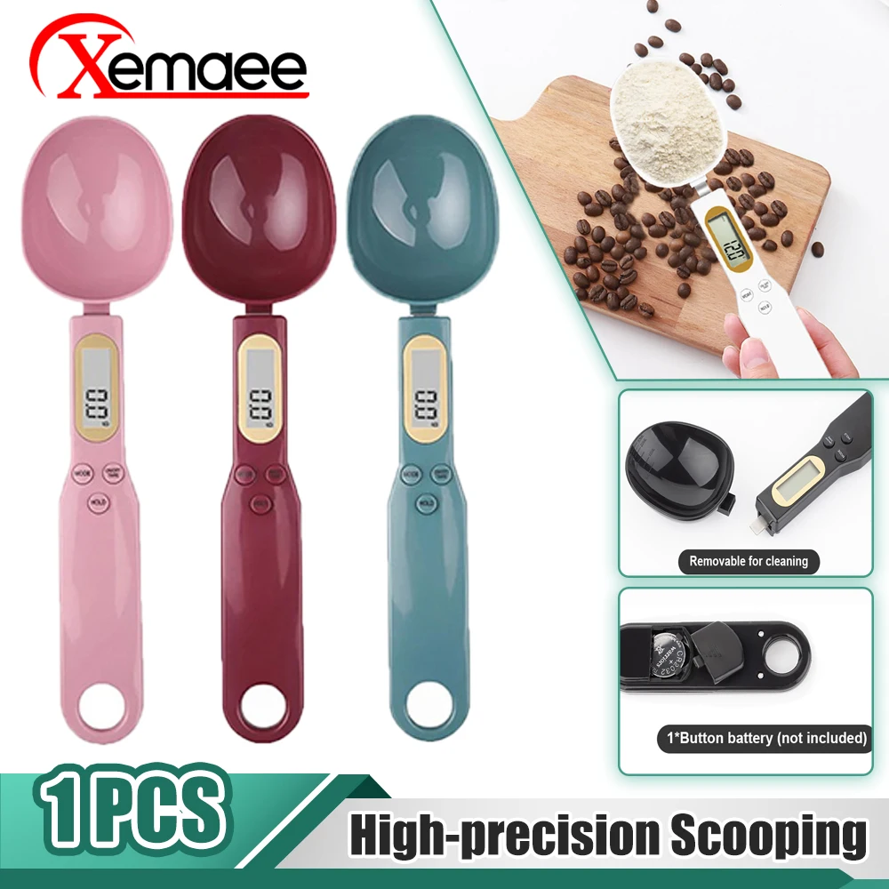 Digital Scale Measuring Spoons | Kitchen Tools Measuring Spoons ...