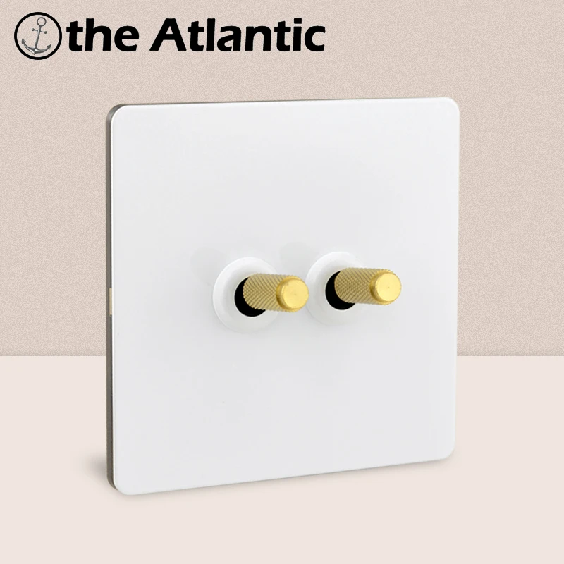 White-Toggle-Switch-Wall-Light-with-USB-EU-FR-Electrical-Plug-Outlet ...