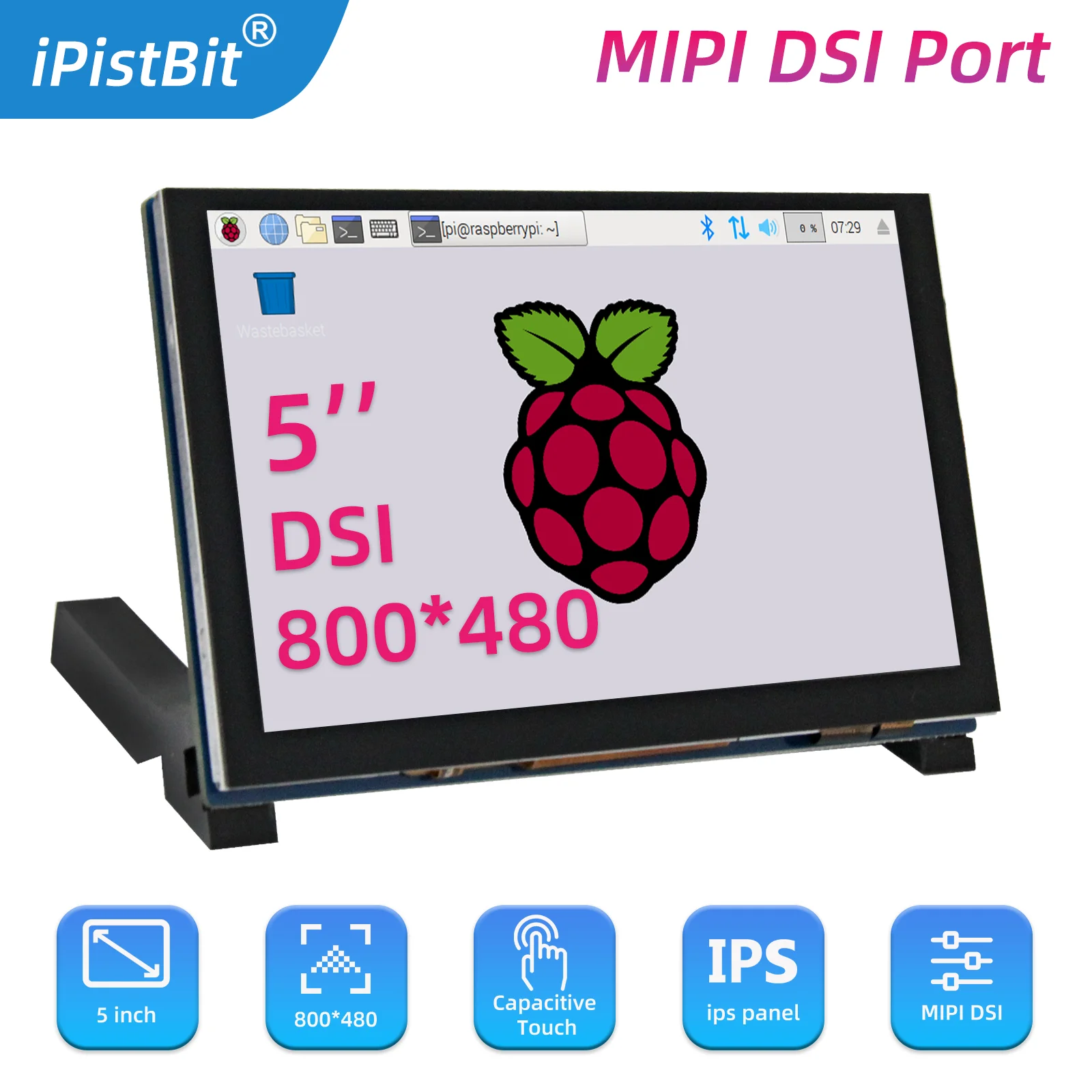 iPistBit-5-Inch-DSI-Touchscreen-Monitor-for-Raspberry-Pi-5-4-3-2 ...