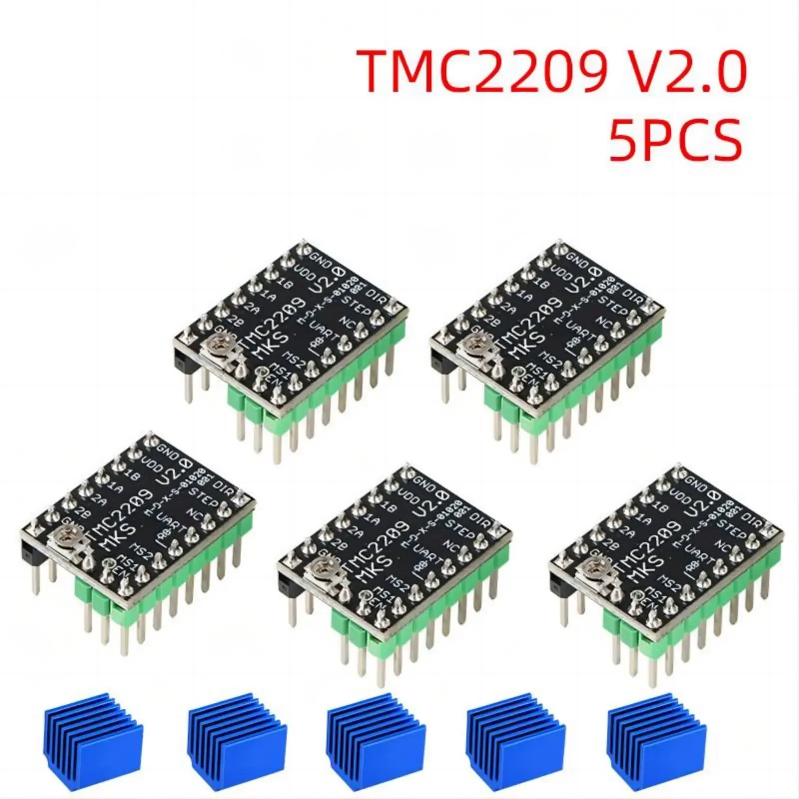 Makerbase TMC2209 Stepper Motor Driver Skr V2.0 Gen L Stepstick 3d ...