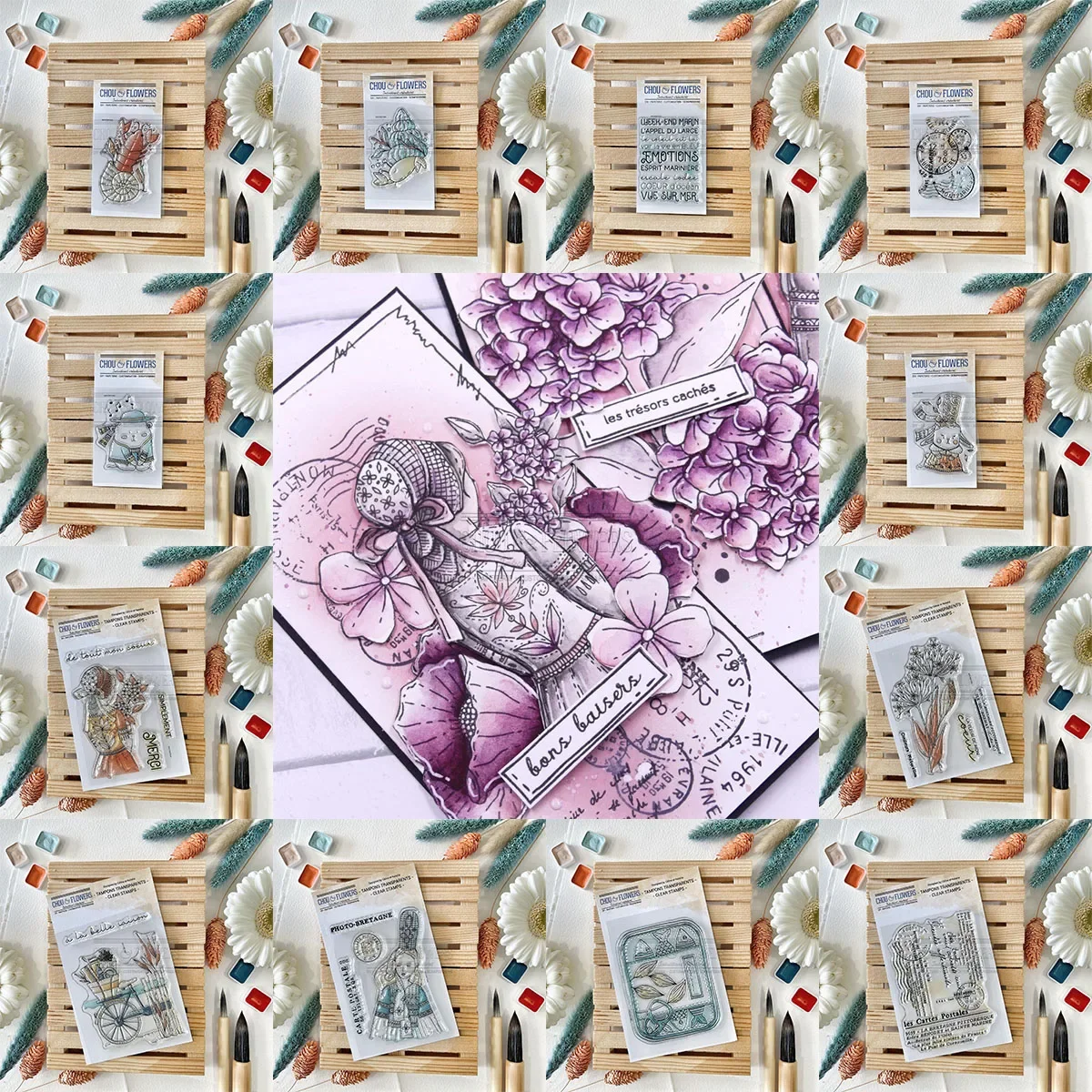 Tampons-transparents-en-silicone-pour-scrapbooking-collection-juin-t-d ...