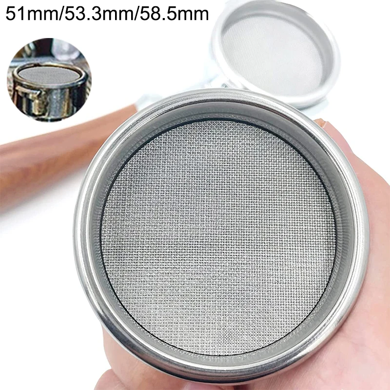 Puck-Screen-1-7mm-Thickness-Stainless-Steel-Reusable-Barista-Coffee ...